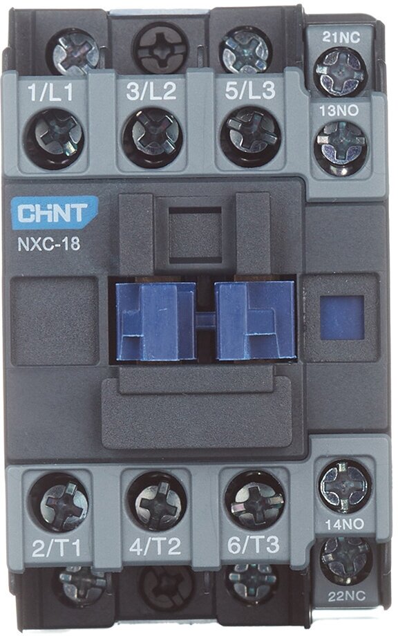 Контактор модульный Chint NXC-18 220 В 18 А тип AC 1НО+1НЗ (836904)