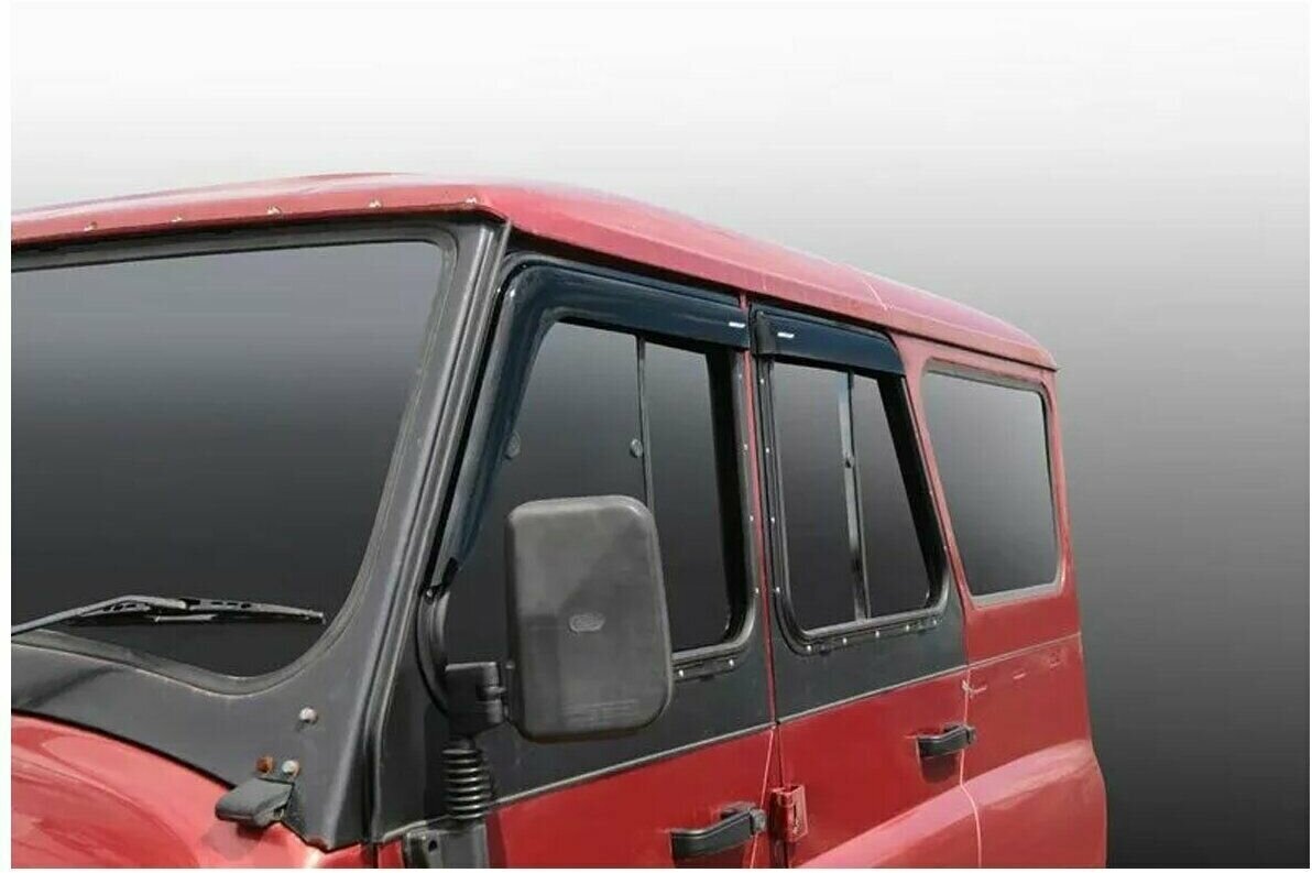 Дефлекторы окон (ветровики) УАЗ "Хантер"
