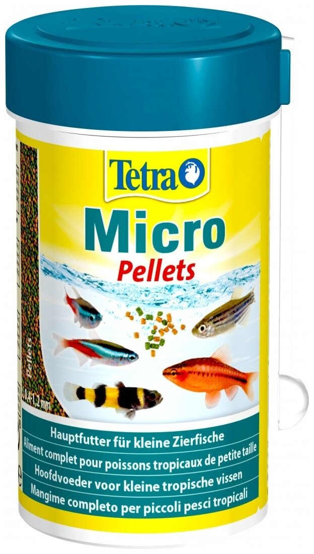 Корм для рыб Tetra Micro Pellets 100мл