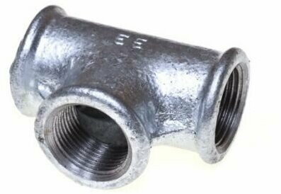 Оцинкованный Тройник 11/4 Г/Г/Г EE