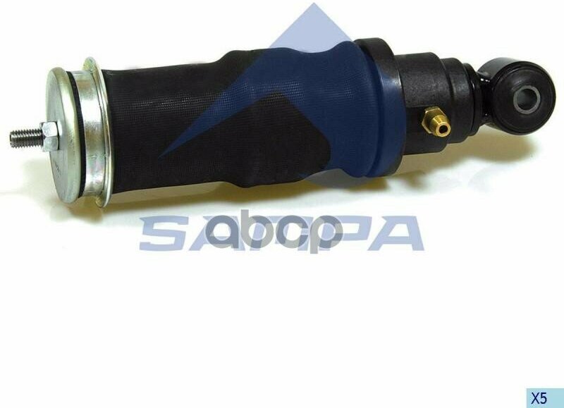 Амортизатор кабины! (пневмо с подушк.) 240-332 I/O 12x40 14x50 Scania 3-serie SAMPA арт. 04018101