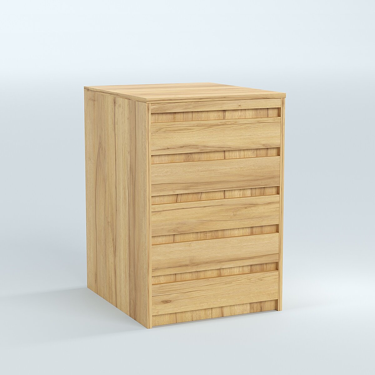 Стол-ресепшен серии прайм №2А, Дуб Золотистый