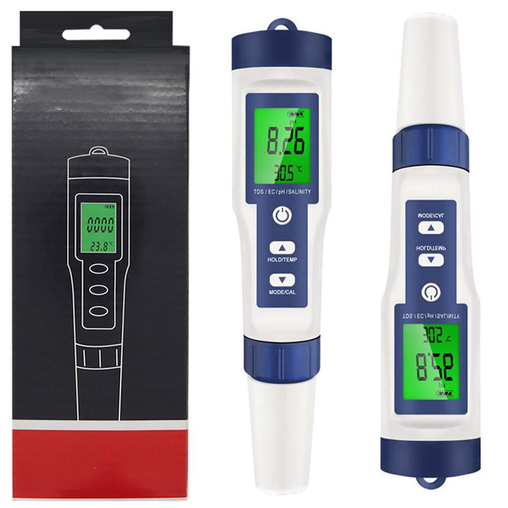 Анализатор воды EZ-9909, pH TDS EC соленость температура