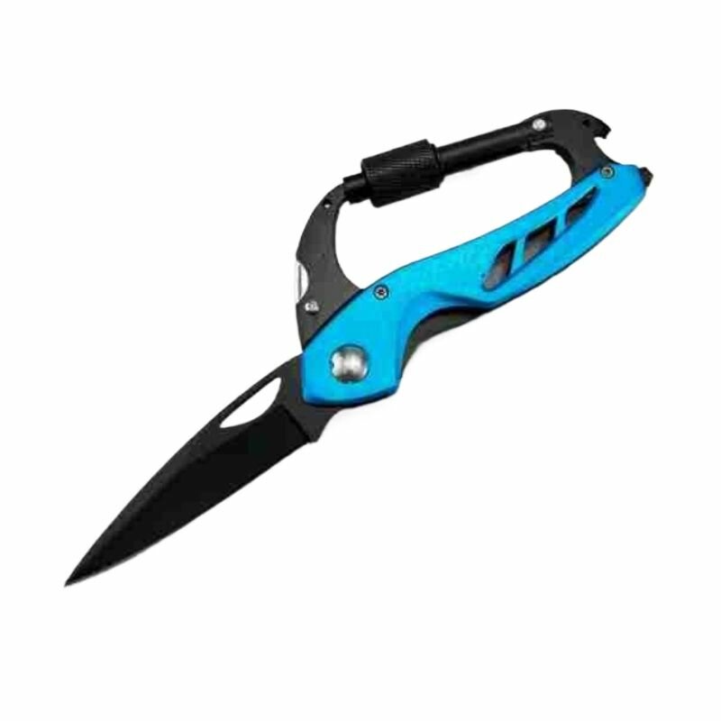 Многофункциональный карабин для выживания и активного отдыха, нож, молоток, снаряжение для кемпинга и походов