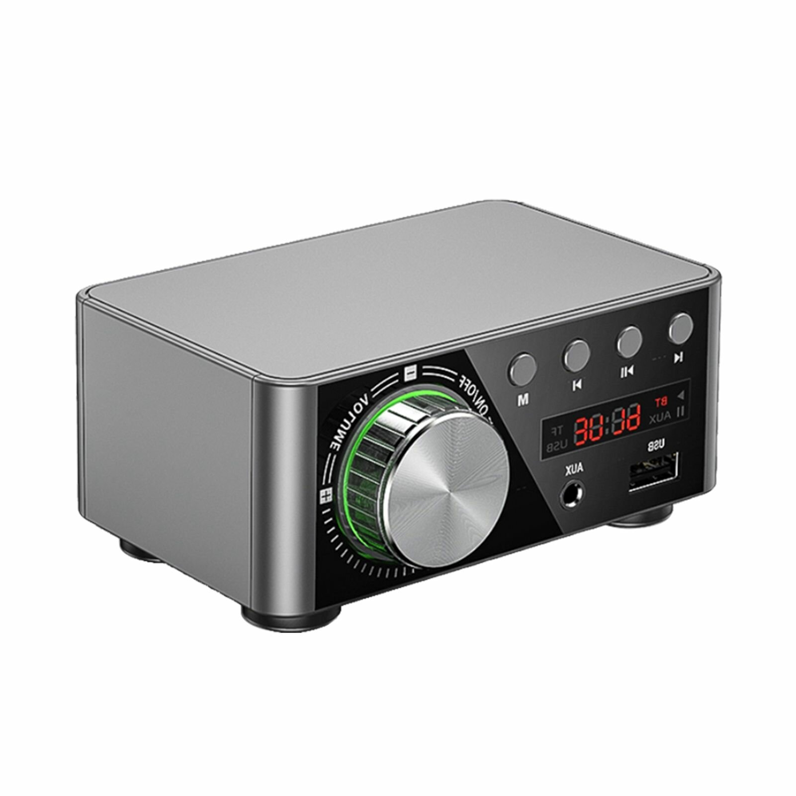 HIFI BT5.0 Цифровой Усилитель Мини Стерео Аудио Усилитель 100 Вт Двухканальный