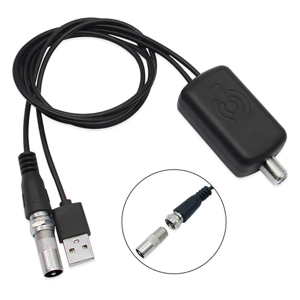 1 шт. Усилитель антенны HDTV 4K с низким уровнем шума и высоким коэффициентом усиления, аксессуары для телевизоров UHD