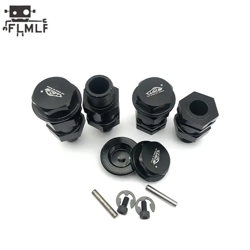 Колесные гайки FLMLF черные для RC 1/5 HPI Rovan Baja