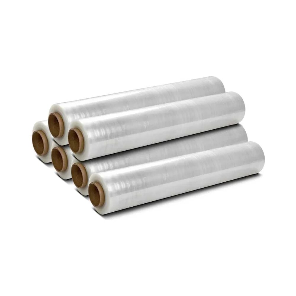 Стрейч пленка Волга Полимер первичная 17 мкм 2 кг 500 мм 6 штук, 514150138мп6