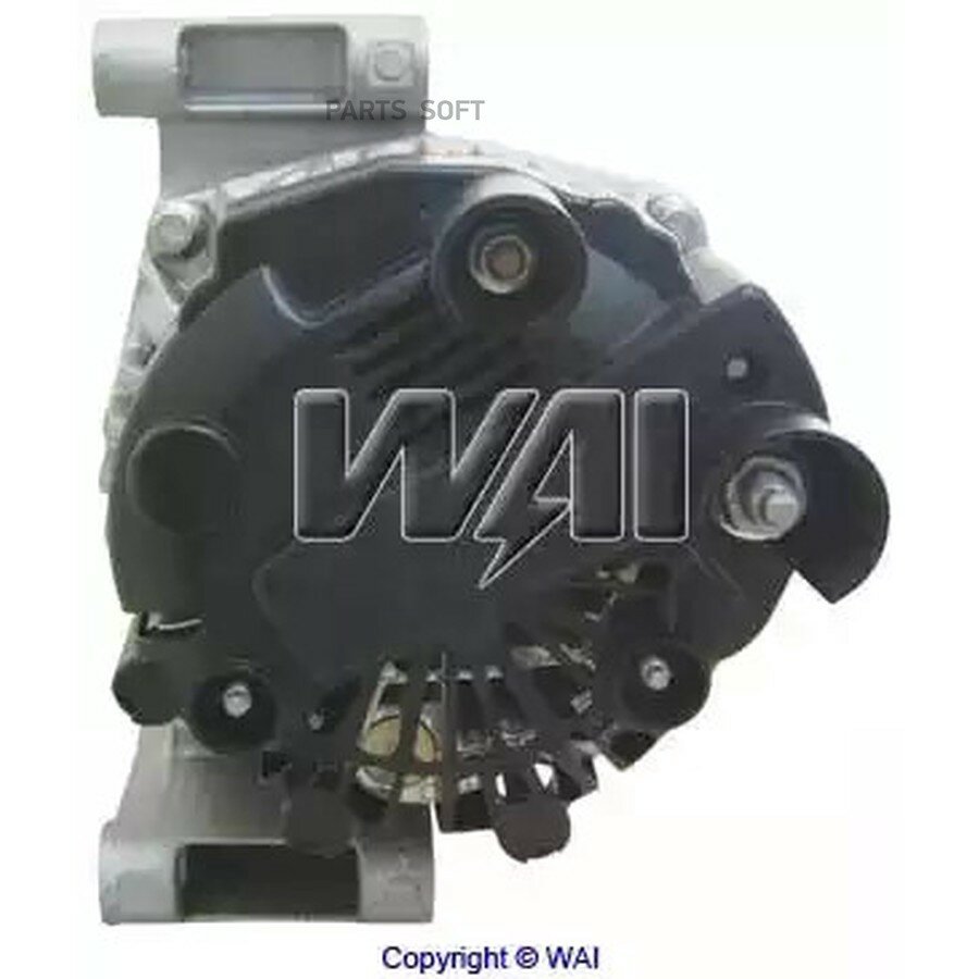 Генератор (новый) Fiat 500 Doblo Fiorino Idea Panda Punto 1.3D 03-> Opel Agila Astra H Combo от официального дистрибьютора, WAI, артикул 23923N