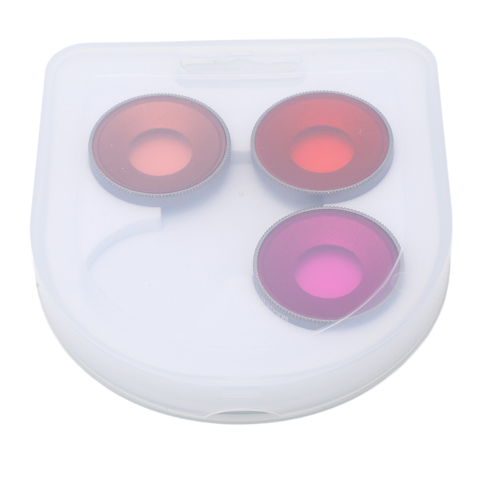 3 ПК с камерой линзы фильтры дайвинг с высокой четкой оптические стеклянные розовые красные фиолетовые фильтры камеры, установленные для Action3