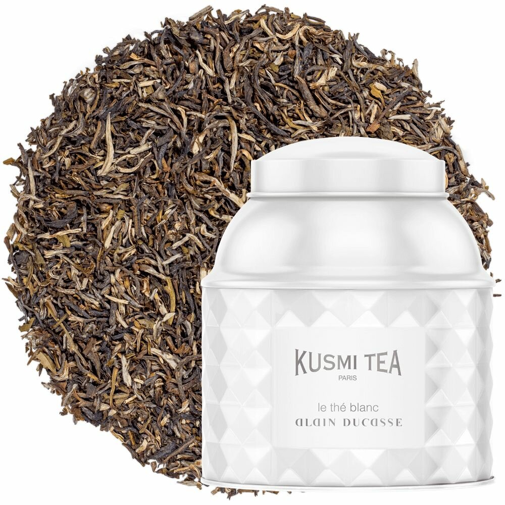 Белый чай с малиной и розой LE THE BLANC ALAIN DUCASSE