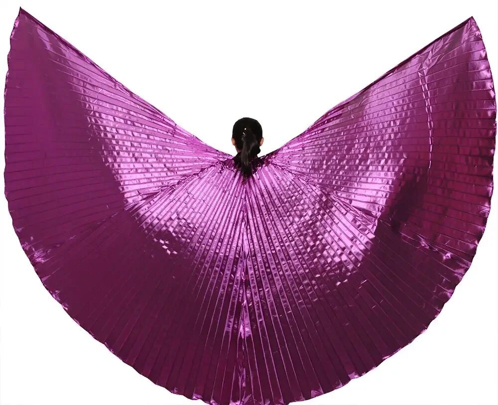 Крылья для танца живота YI NA SHENG WU Фиолетовый, Purple