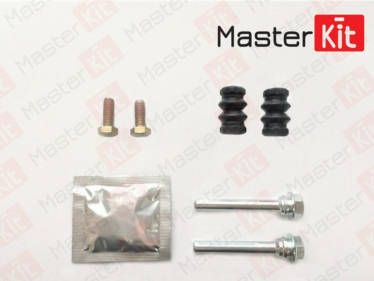 Комплект направляющих тормозного суппорта VOLKSWAGEN GOLF IV PASSAT 2005, AUDI A4 A6 2007 -, CITROEN C3 2009 - MasterKit арт. 77A1132