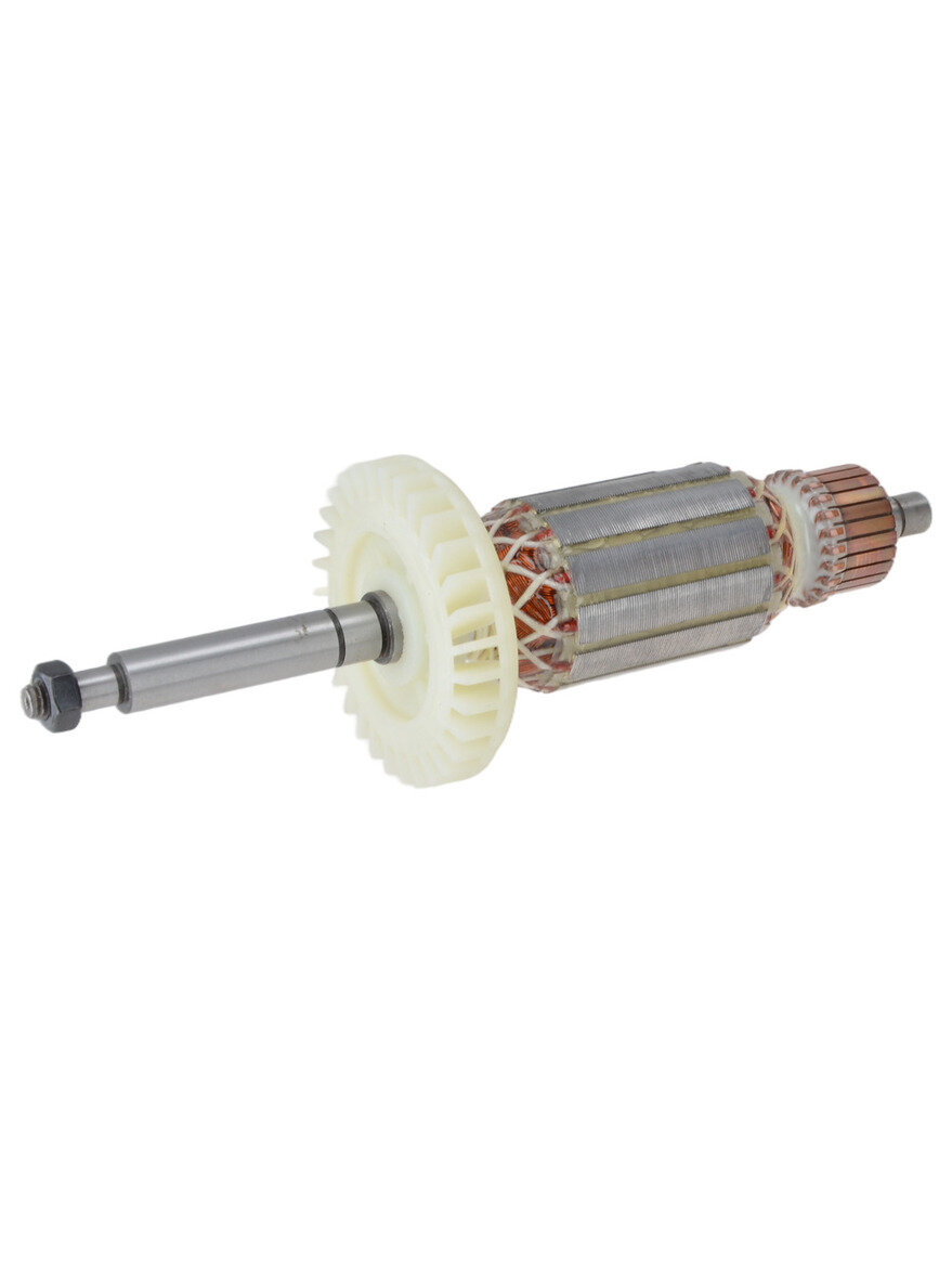 Ротор (Якорь) с гайкой (поз.48) для машины для шлифовки стен P.I.T. PWG230-C