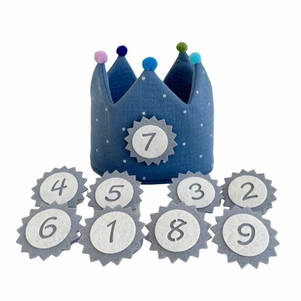 Детская фотография Crown-Blue