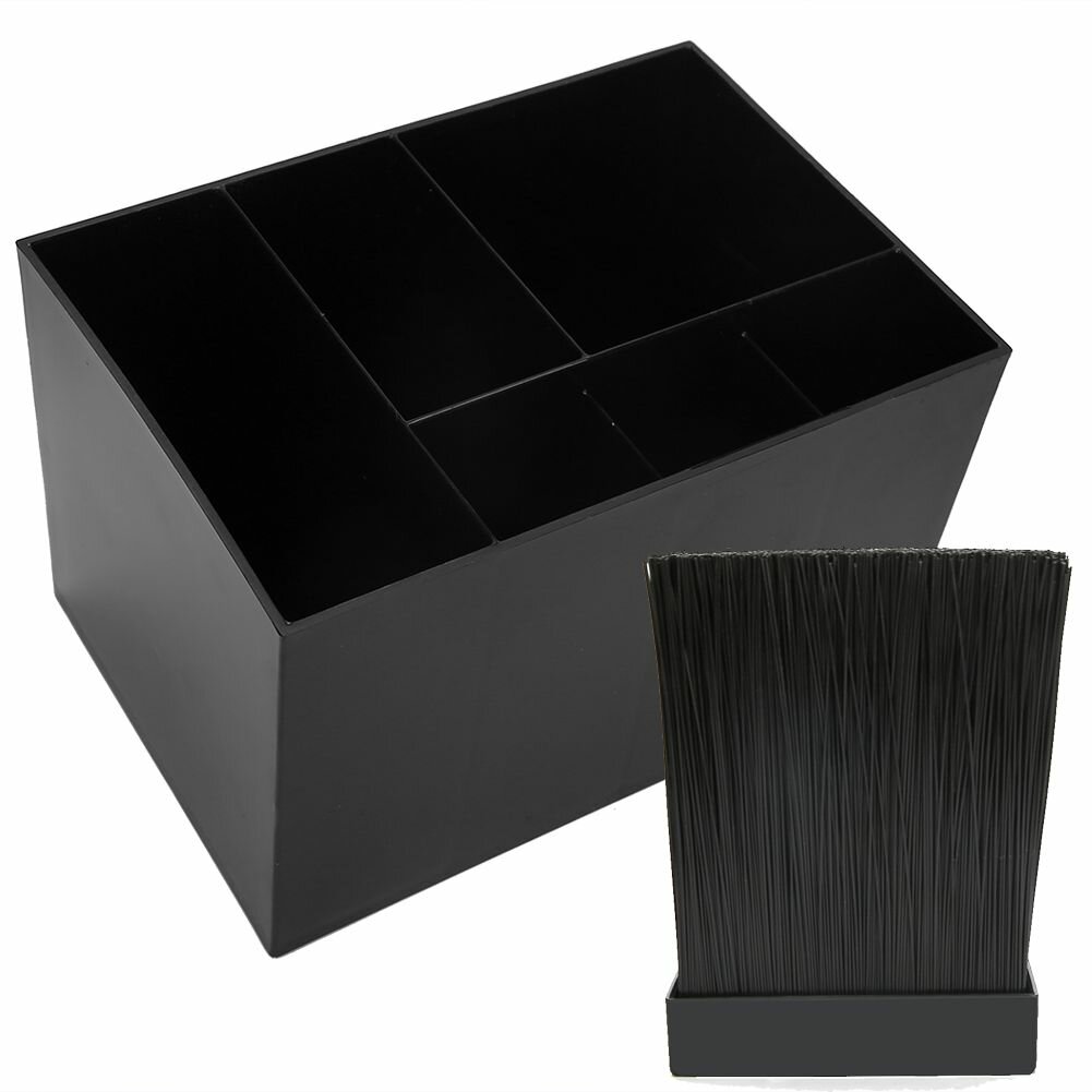 Коробка-органайзер для хранения парикмахерских ножниц и расчесок, подставка для парикмахерских инструментов, держатель для салонных и стилистических принадлежностей