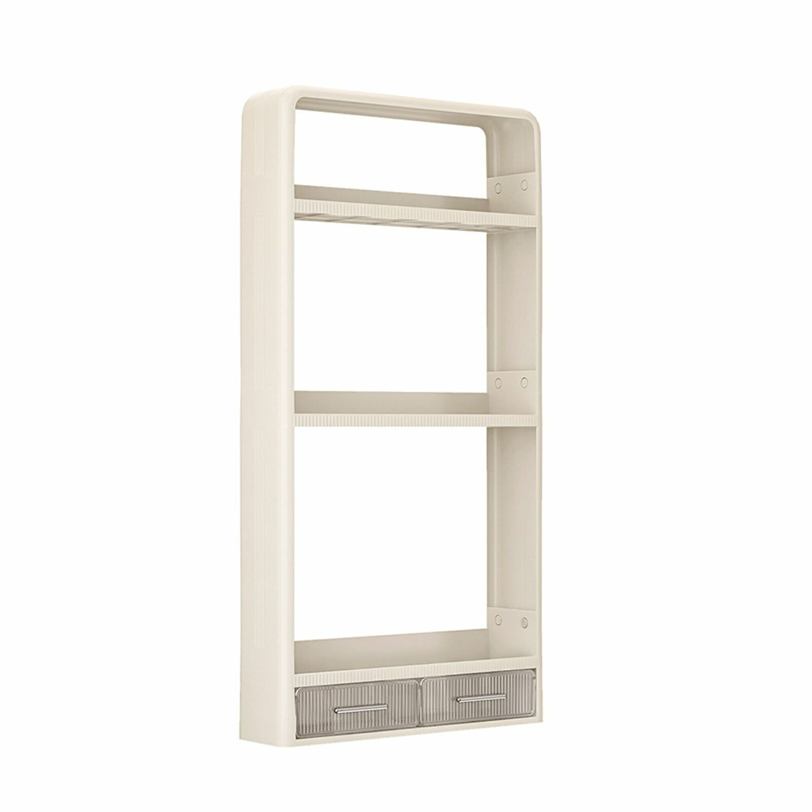 3-слойная подставка для специй, многофункциональная подставка для хранения приправ с крючками для кладовой на кухне