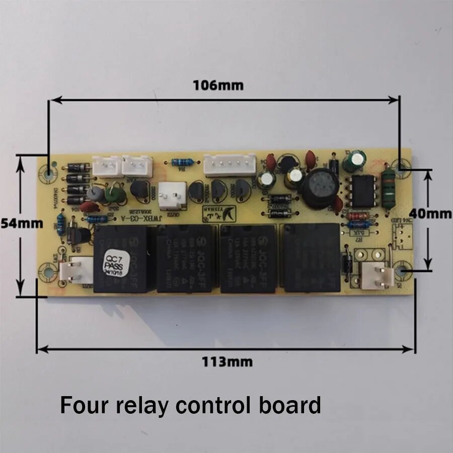 Плата питания автомобильного холодильника от 220 В до 12 В, 7 А, двухъядерная холодильная материнская плата, блок питания, небольшие запасные части для холодильника, Золотистый
