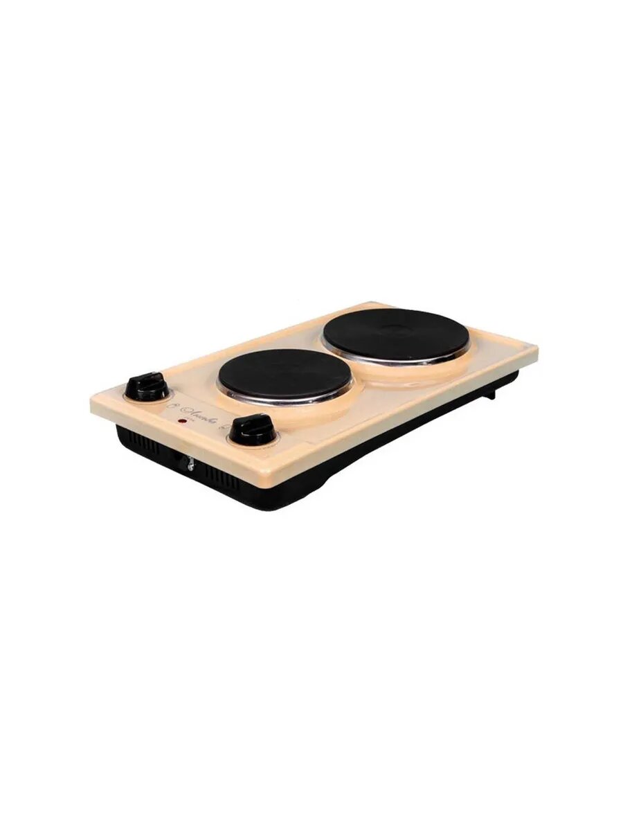 Плита Электрическая ЭПБ 22 кремовый/рябчик эмаль