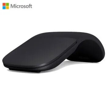 Мышь беспроводная Microsoft arc mouse, черный