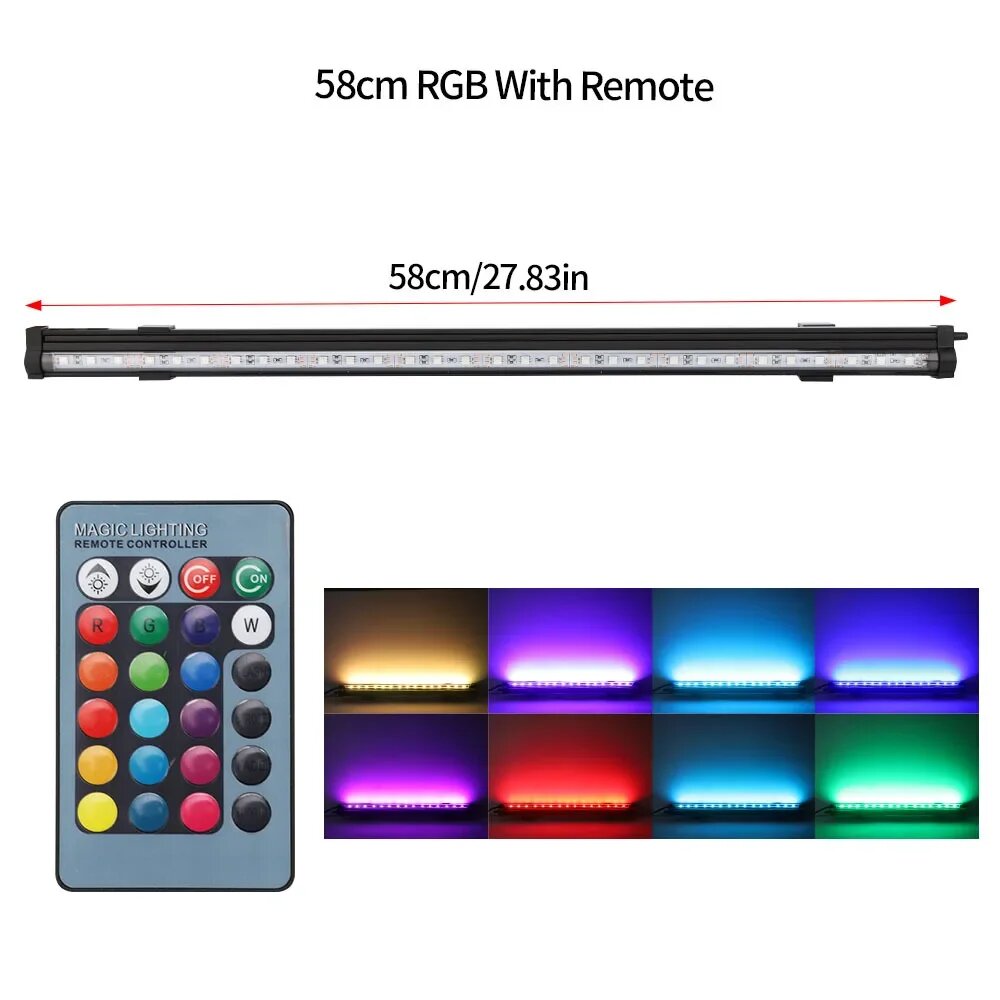 RGB лампа для аквариумных растений SEVEN MASTER, SZD-A60RM, вилка ЕС