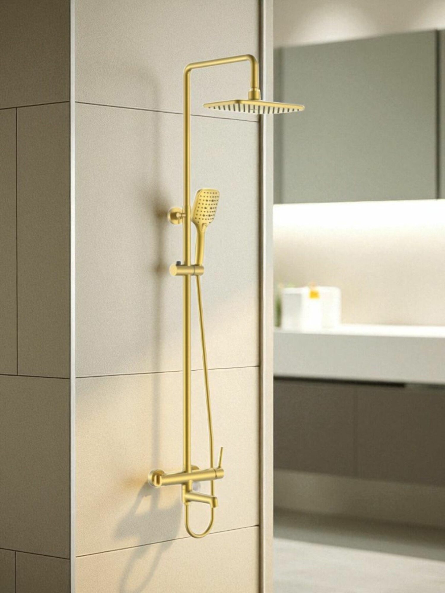 Душевая система с верхним душем VIEIR V103562-S