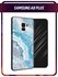 Чехол на Samsung Galaxy A8 + / Самсунг Галакси А8 Плюс 2018 с принтом "Нежно-гол...