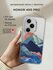 Чехол на Honor 400 Pro / Хонор 400 Про с принтом "Закат в снежных горах", прозра...