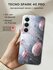 Чехол на Tecno Spark 40 Pro / Текно Спарк 40 Про с принтом "Медузы"