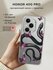 Чехол на Honor 400 Pro / Хонор 400 Про с принтом "Snake and butterflies 2"