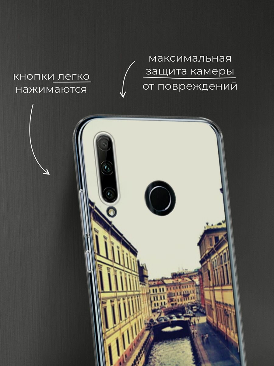 Чехол на Honor 10i/20 Lite 2019/20e/Huawei P Smart Plus 2019 / Хонор 10i с принтом "Санкт-Петербург" — фото 1