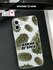 Чехол на Apple iPhone 12 mini / Айфон 12 Мини с принтом "Паттерн дикий огурец 2"...