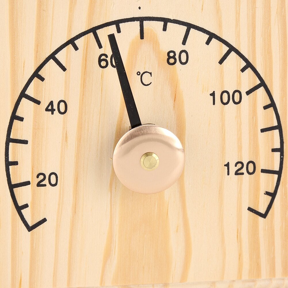 Sauna Hygrometer Thermometer Timer And Wooden Thermometer, Room for Bathhouse Bathroom