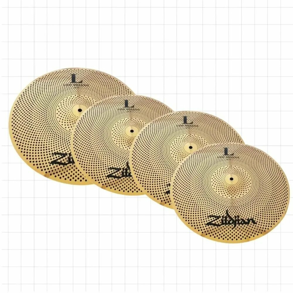 Комплект тихих тарелок для ударных Zildjian 14+14+16+18+20