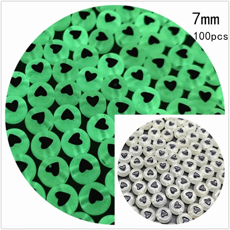 Бусины акриловые овальные 7 мм 100 шт MYDEMBMSSYGYI 01