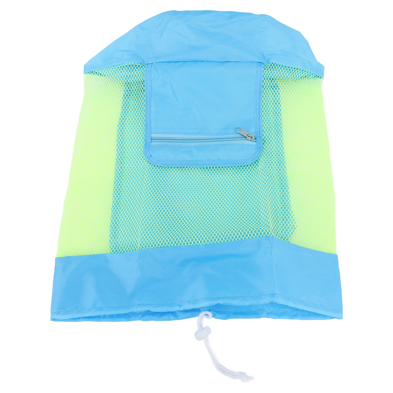 Большая сетчатая пляжная сумка для игрушек Большая сетчатая пляжная сумка для хранения детских игрушек, одежды, полотенец, всякая всячина 48x24 см