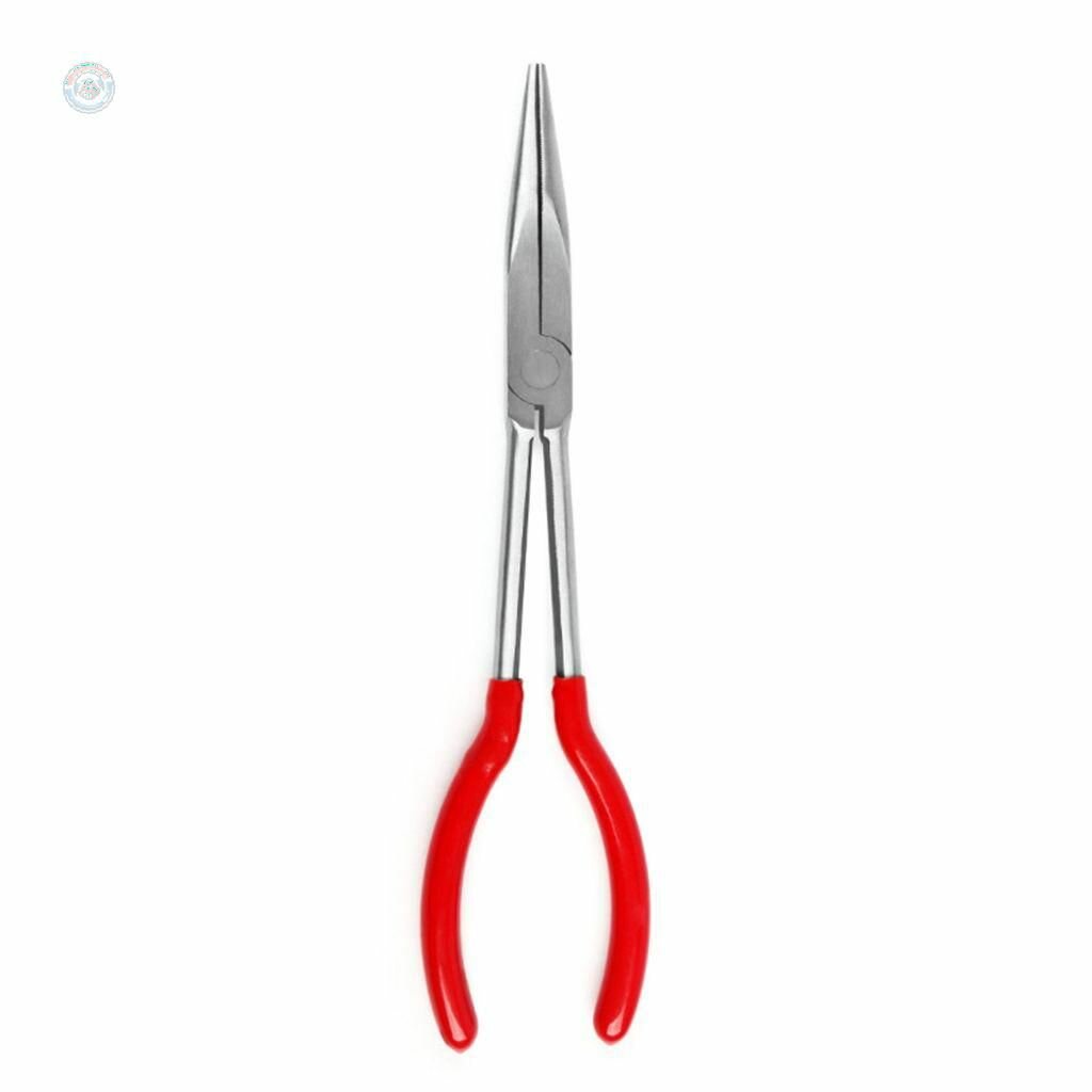Плоскогубцы с длинным острием 0 , нержавеющая сталь, эргономичные ручки, универсальный инструмент для электрика, ювелира и домашнего мастера