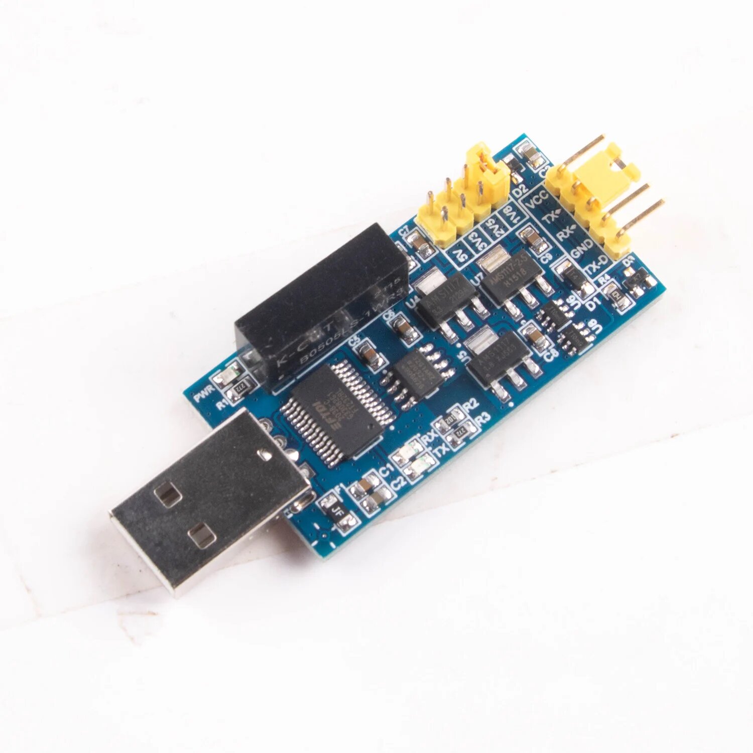 FT232RL, магнитный изолированный модуль преобразователя USB в TTL уровень UART, 1,8 в, 2,5 В, 3v3, 5 В, последовательный порт, адаптер, 1v8 2v5 3v3 5v ttl