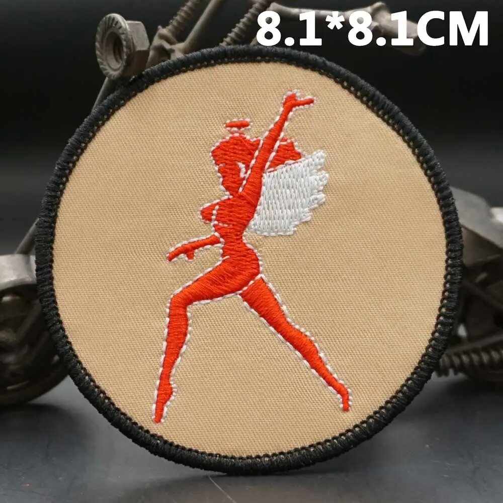 Тактические вышитые нашивки Flying Tiger AA251 SEW ON