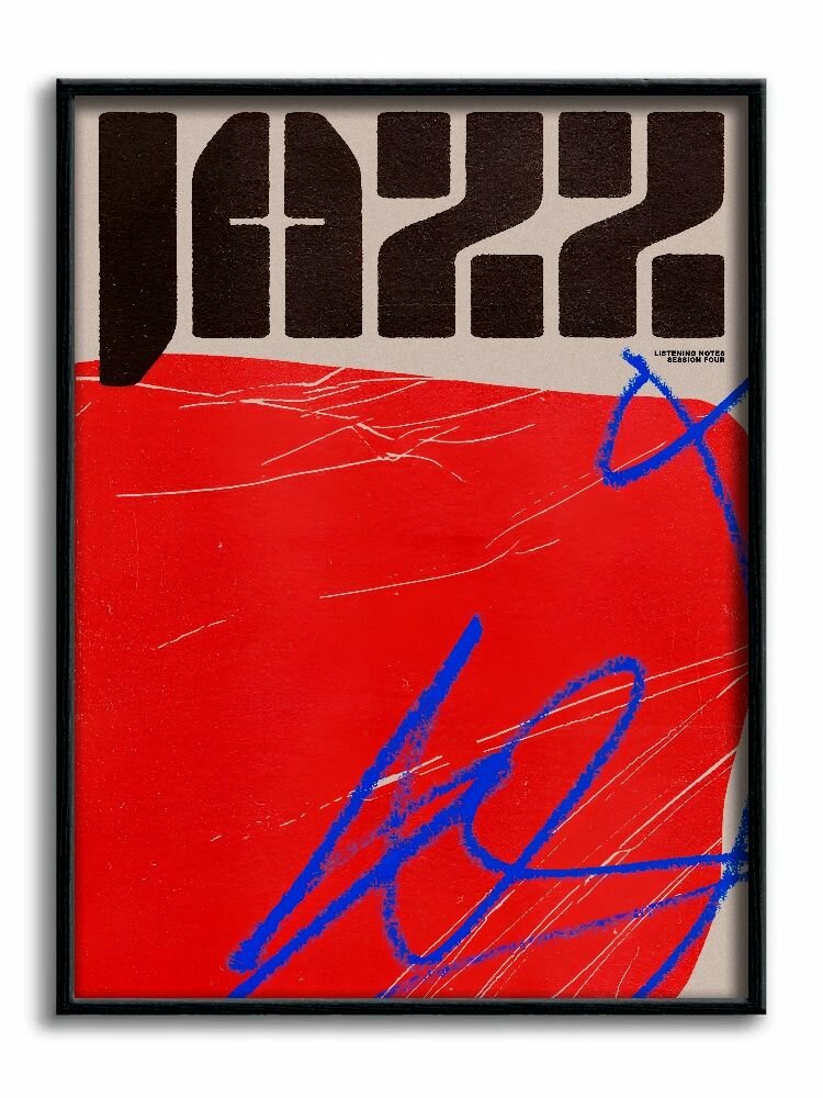 Интерьерный постер "Jazz 2.0" в стиле pinterest, 30x40 см — фото 1