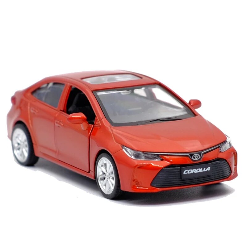 Caipo Toyota Corolla Hybrid металлическая модель автомобиля