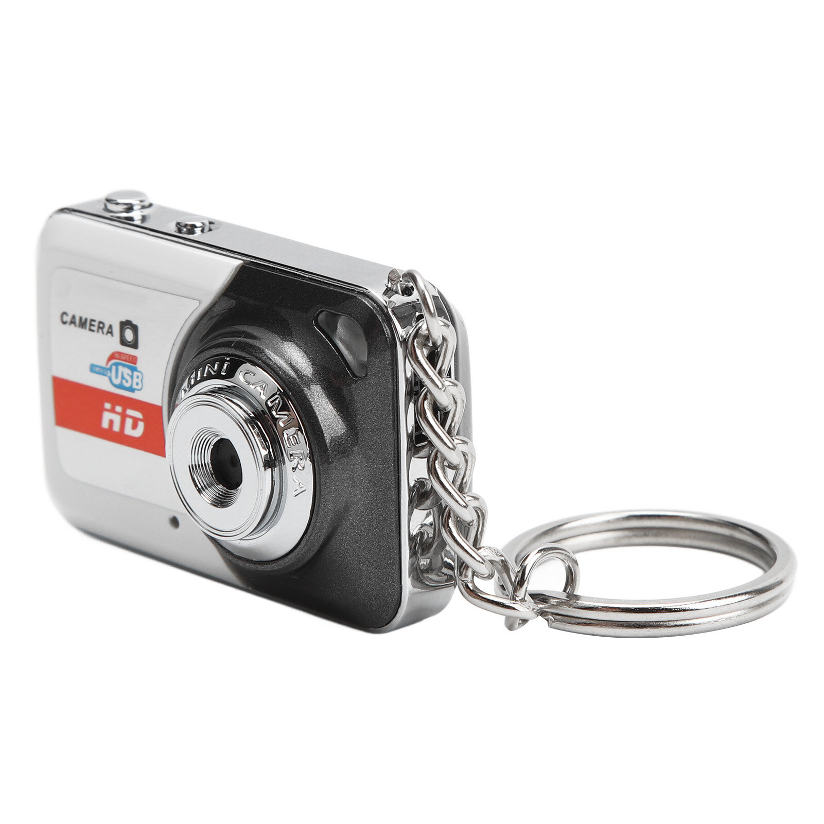 Мини-камера Thumb Camera для съемки HD видео и фотографий, вес 58 г, разрешение видео 1280x960, формат AVI, фото 1280x1024 JPEG, поддержка детекции движения, USB 2.0, память до 32 г, в комплект входят 1 мини-камера, 1 инструкция, 1 кабель для зарядки