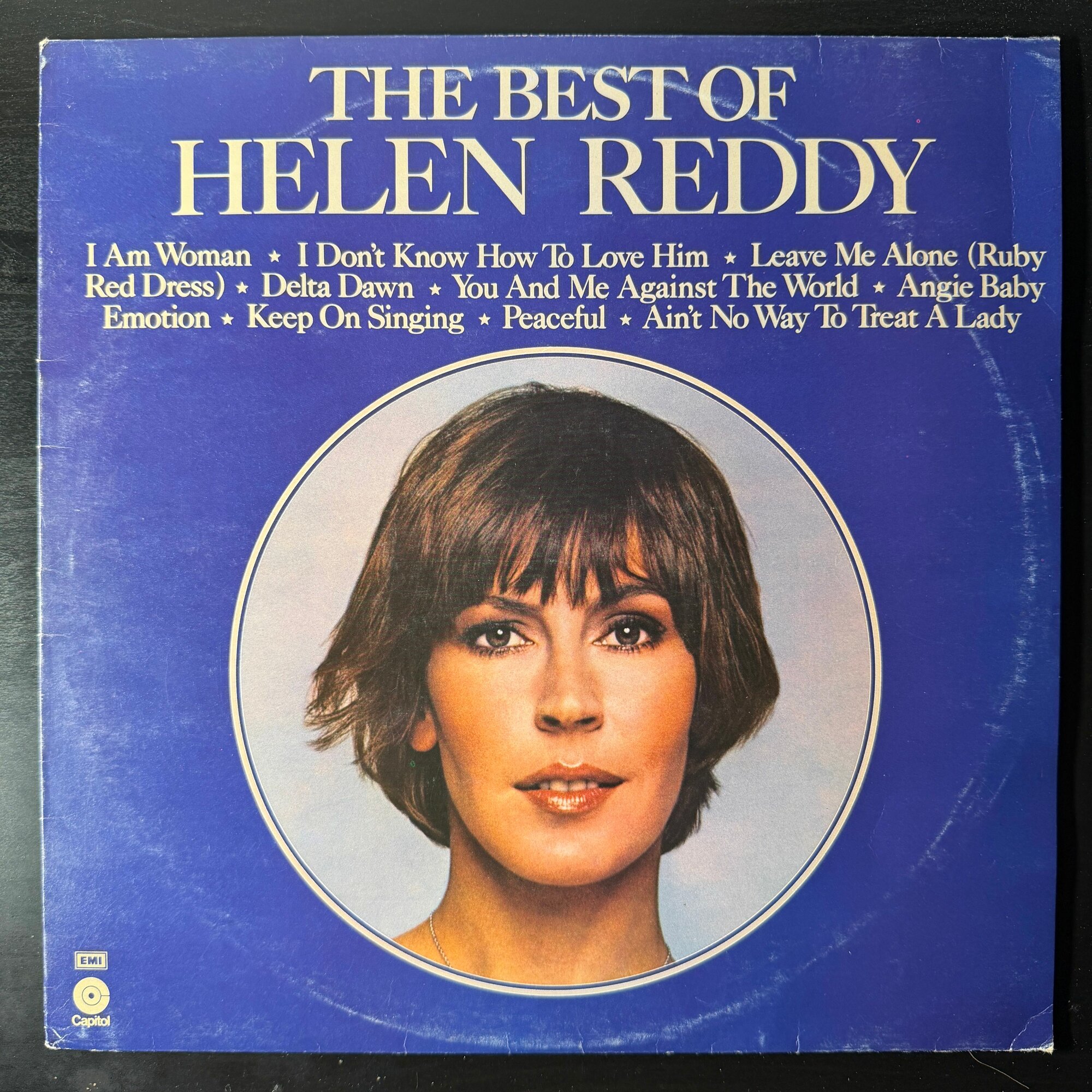 Виниловая пластинка Helen Reddy The Best Of Helen Reddy (Англия 1976г.) Promo