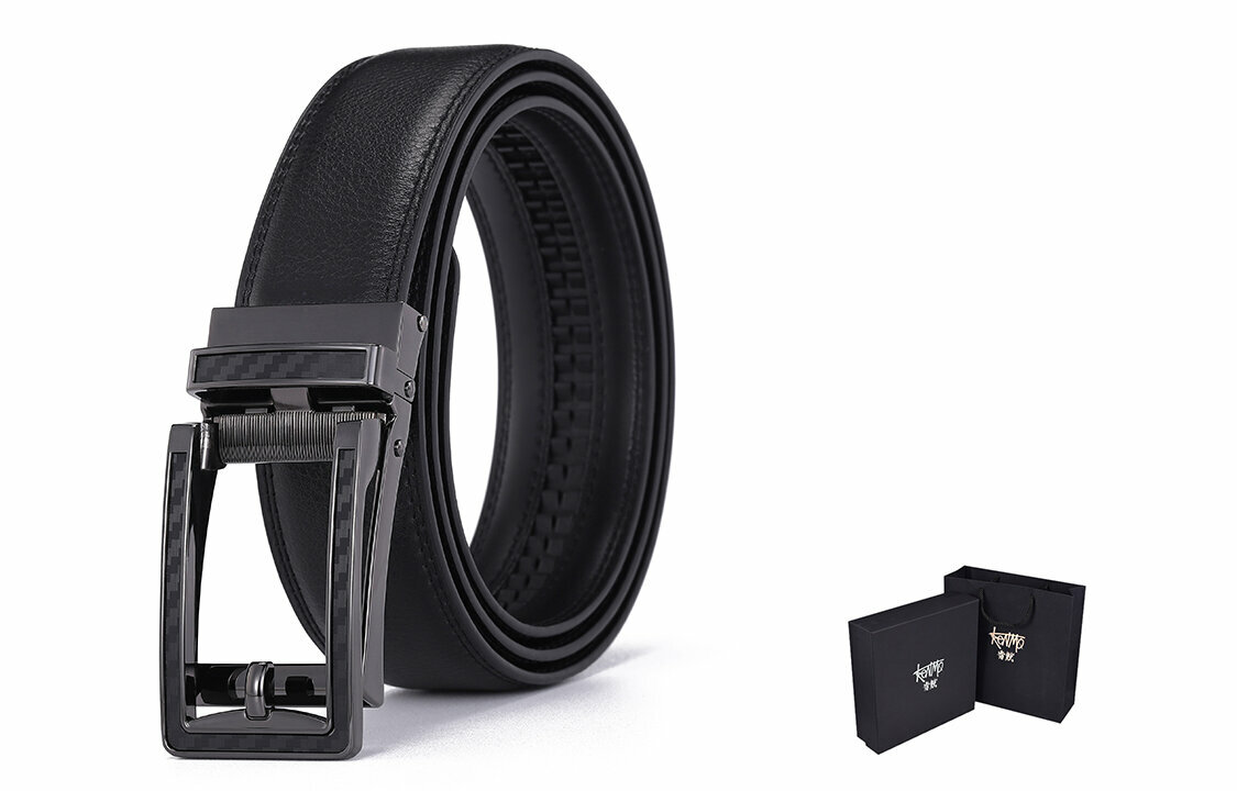 KENMO Leather Belts Men's 130