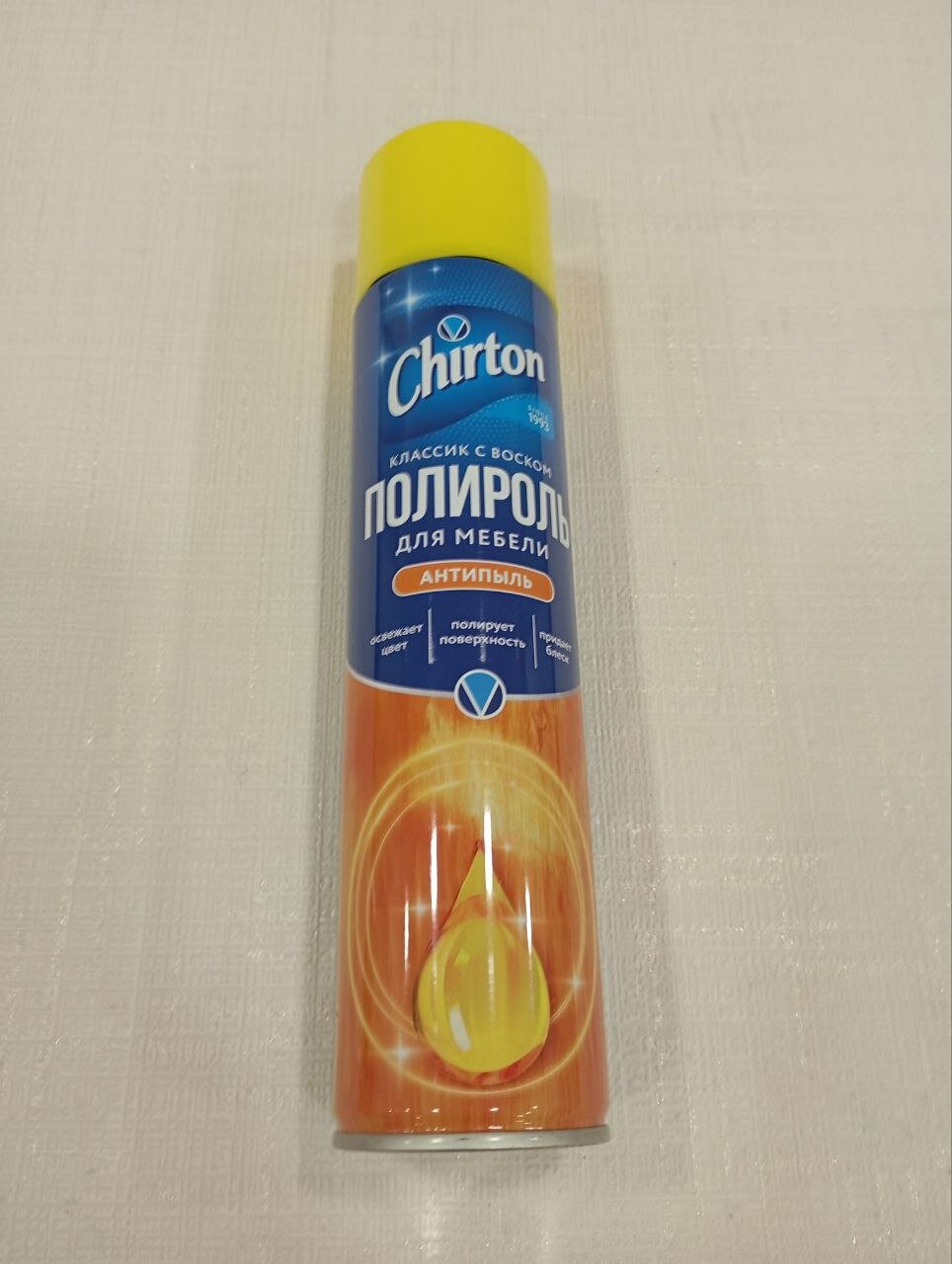 Полироль для мебели Chirton антипыль "Классик с воском"