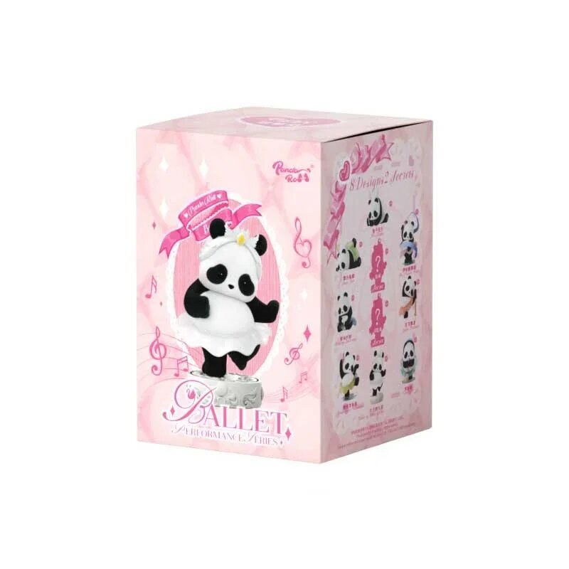 Коллекционная фигурка Bandai Панда Балерина, Розовый, 1шт