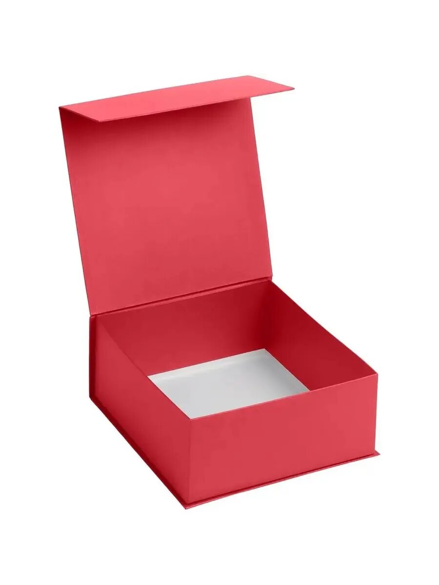 Элегантная красная подарочная коробка с магнитом