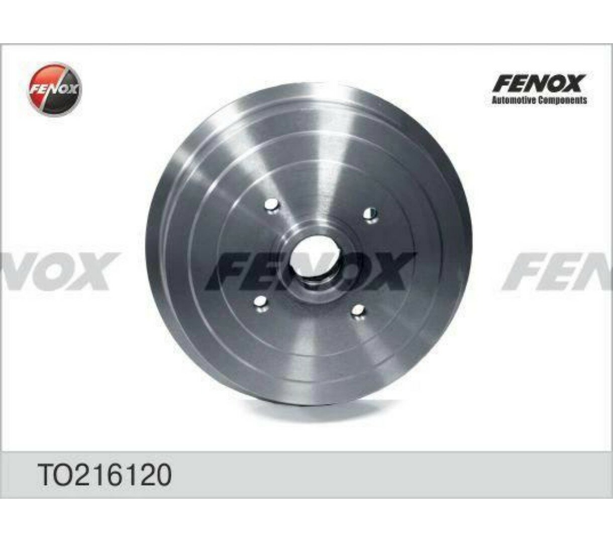 Диск тормозной FENOX TO216120 барабанный задний 200x81 мм 4 отверстия, Daewoo Lanos 95-