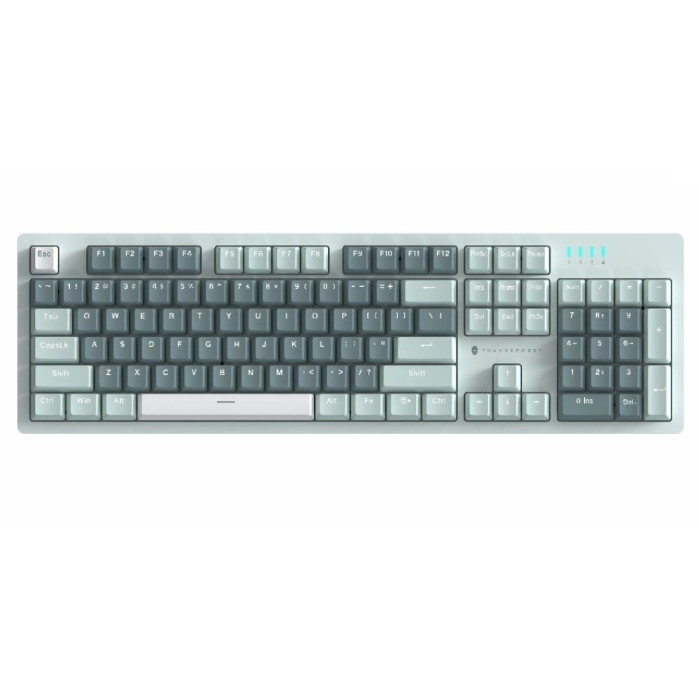 ThundeRobot K104 Полноразмерная Проводная Механическая Клавиатура С Возможностью Горячей Замены С RGB-подсветкой