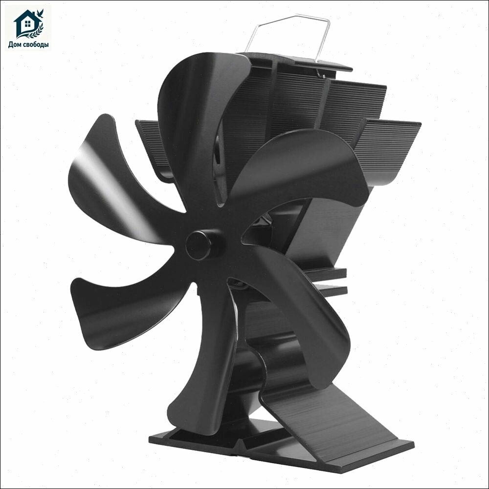 1 шт Вентилятор для дровяной печи с 6-Fireplace fan